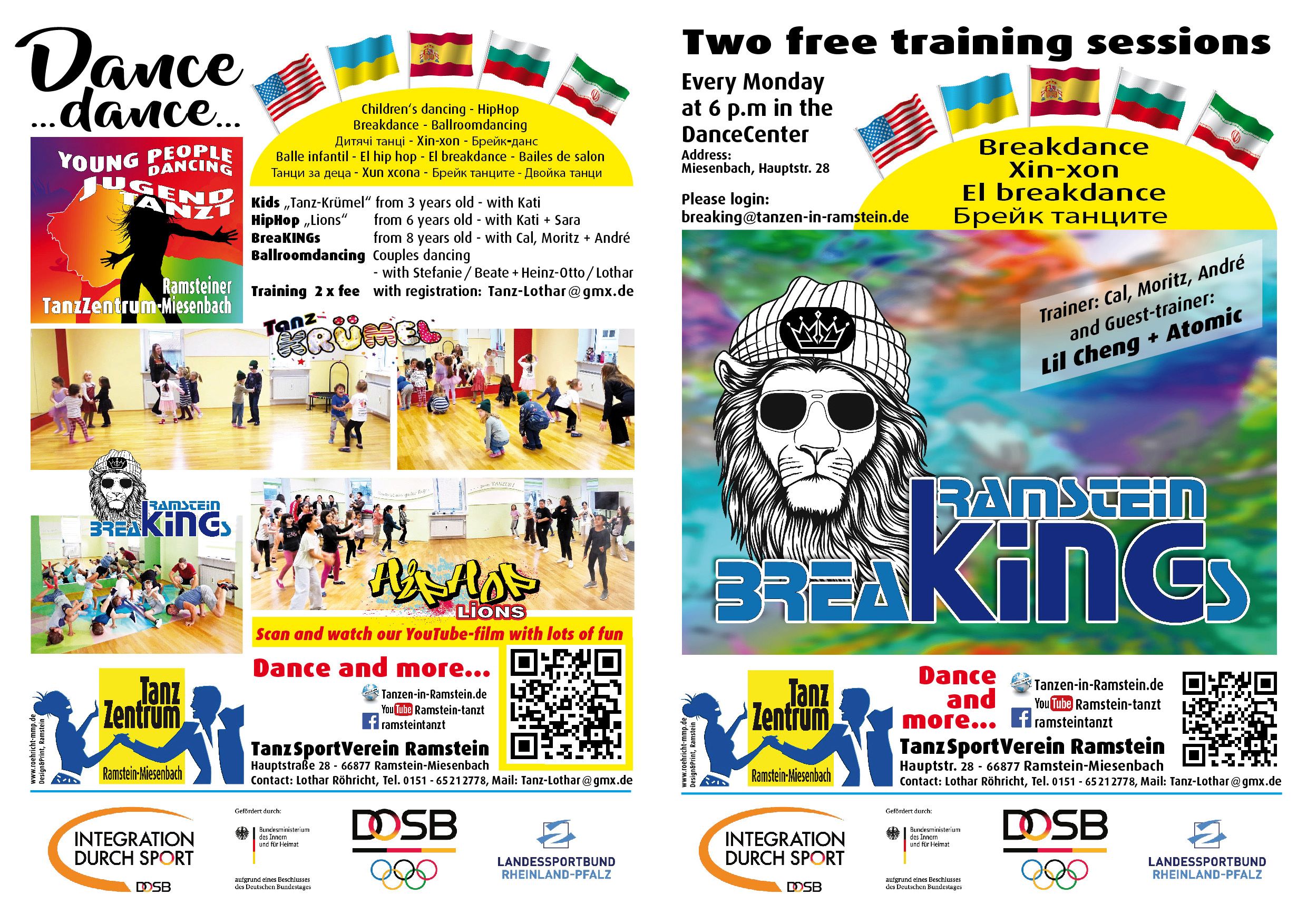 2024-06-03 Breakdance Classes for Kids offered by TanzSportVerein ...